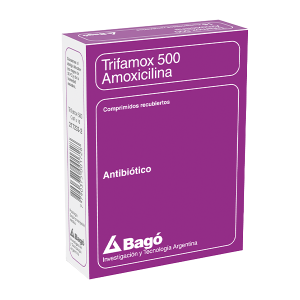 Trifamox 500-1000 comprimidos recubiertos | Laboratorios Bagó